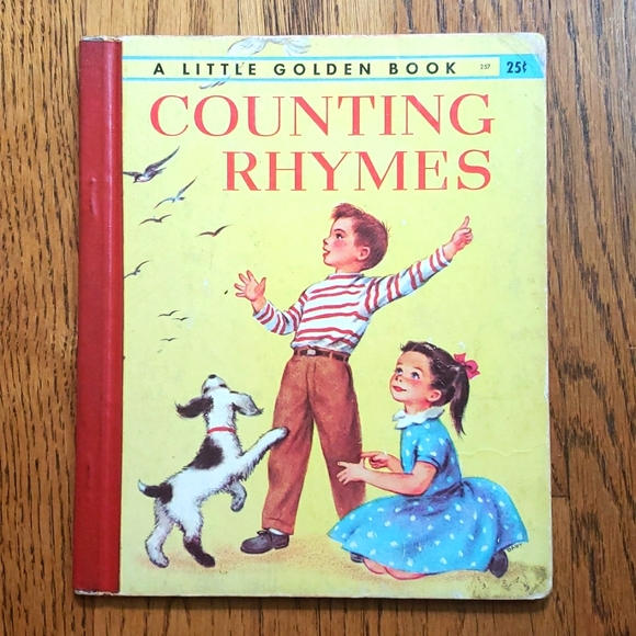 Other | Vintage 4s Counting Rhymes Hardcover Childrens Book | Poshmark